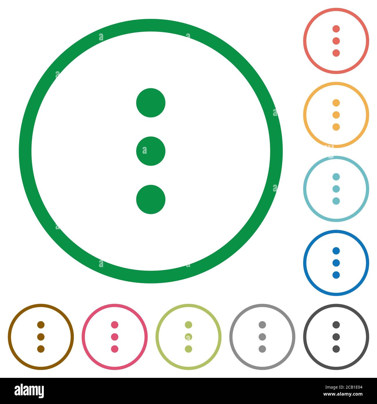 Selection dots Stock Vector Images - Alamy