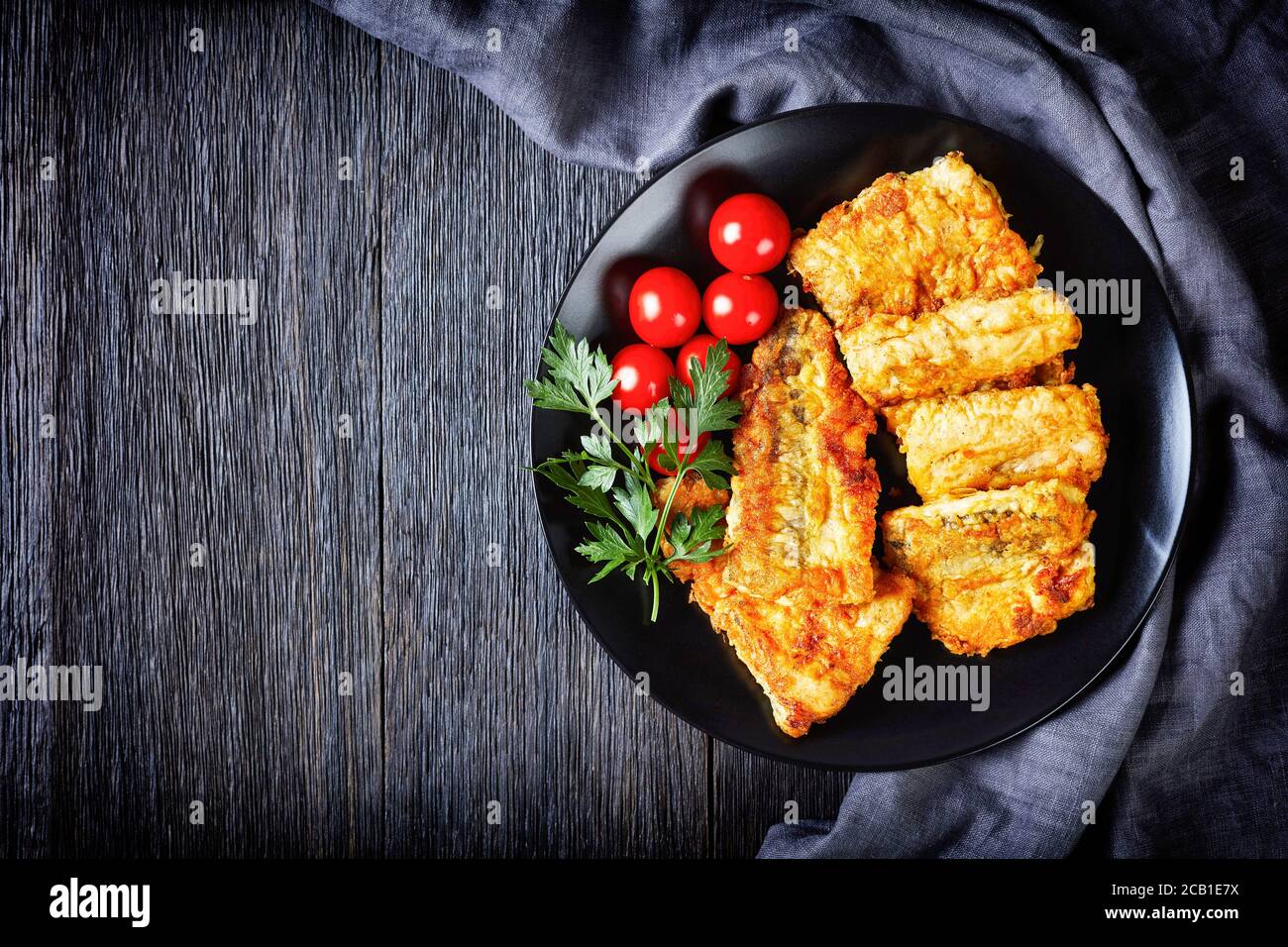 Battered cod fillet hi-res stock photography and images - Alamy