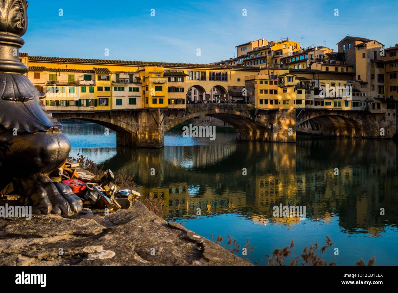 Ponte Vecchio Bridge Locks
