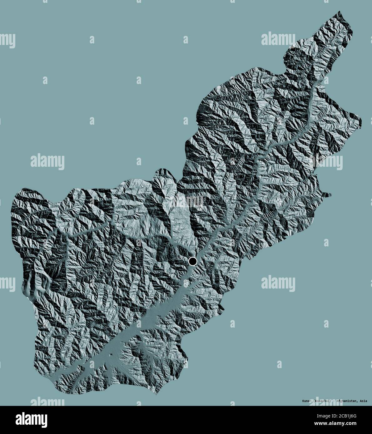 Kunar province map hi-res stock photography and images - Alamy