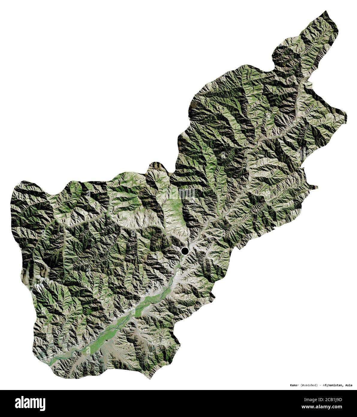 Kunar Province Map