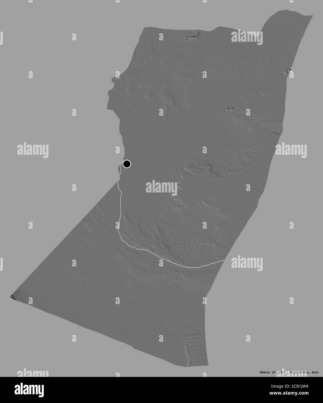 Nimroz map hi-res stock photography and images - Alamy