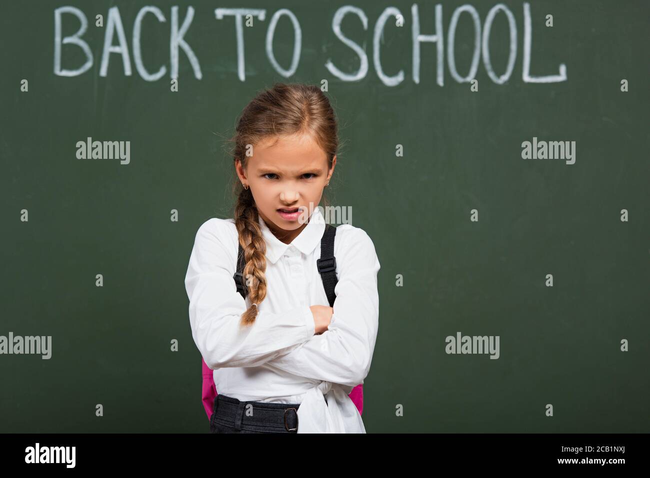 Angry child classroom hi-res stock photography and images - Alamy