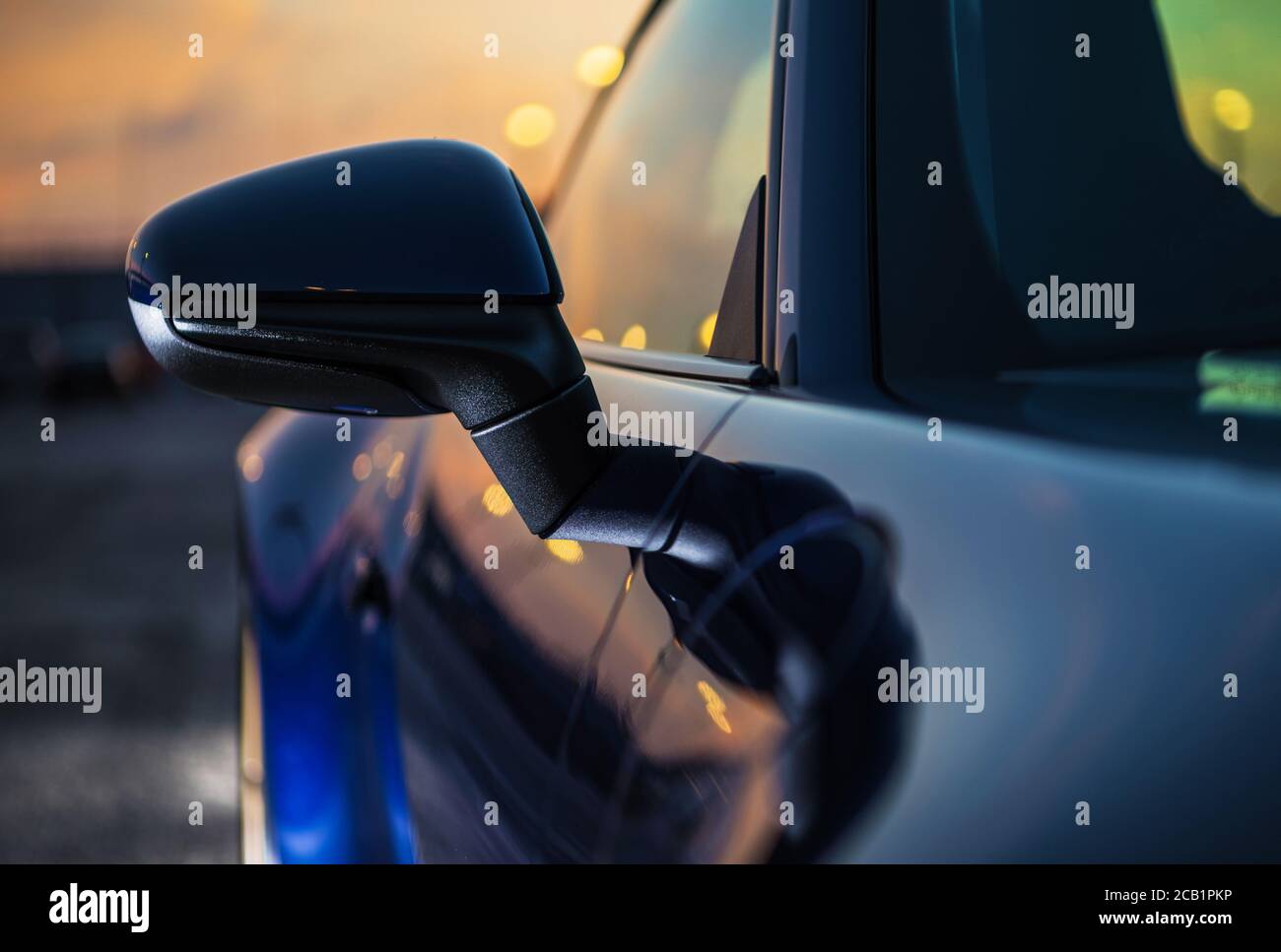 Blue sports car hi-res stock photography and images - Alamy