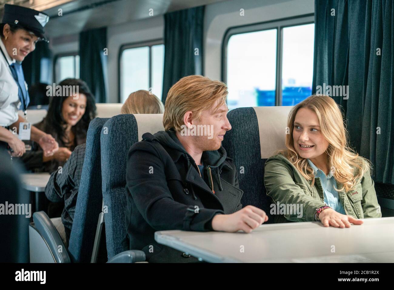 MERRITT WEVER and DOMHNALL GLEESON in RUN (2020), directed by VICKY ...