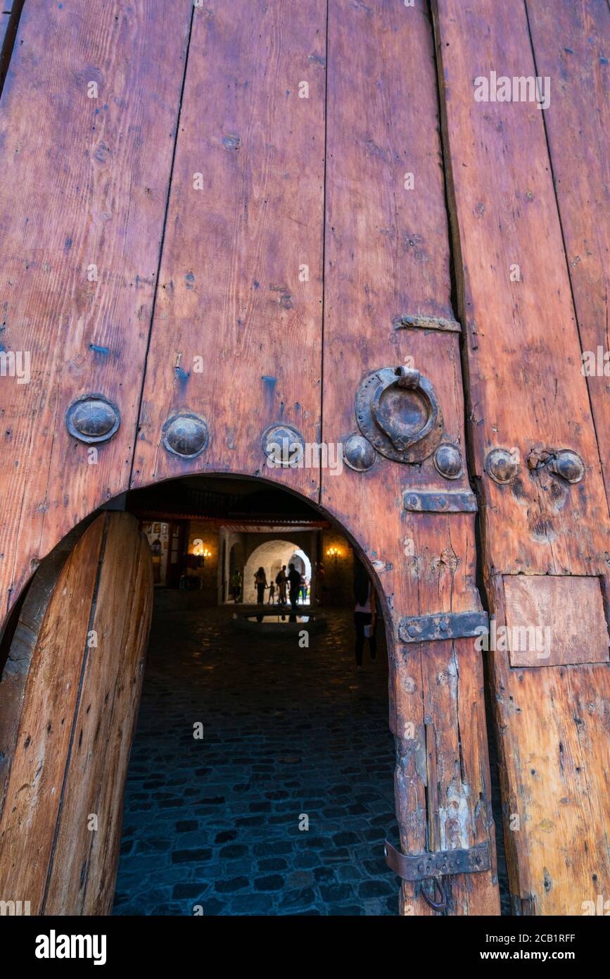 Caranvanserai, Shaki City, Azerbaijan, Middle East Stock Photo - Alamy
