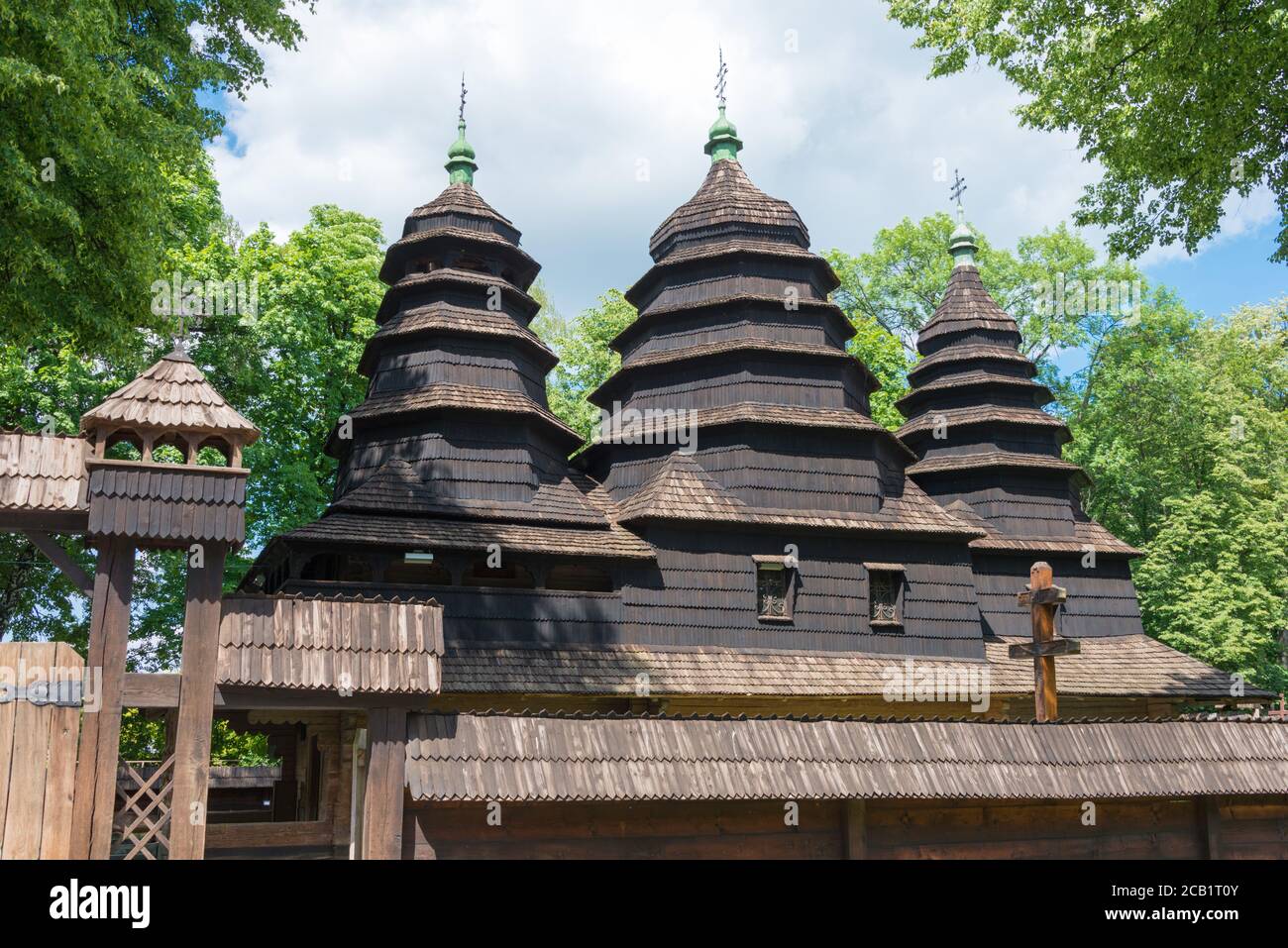 Church of the Wisdom of God from Kryvka village, Turka district, Lviv ...