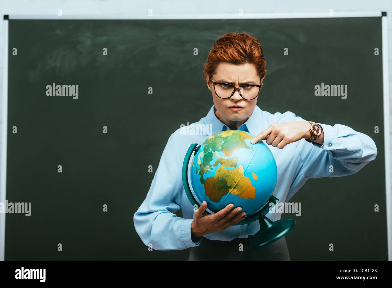 Strict teacher hi-res stock photography and images - Alamy
