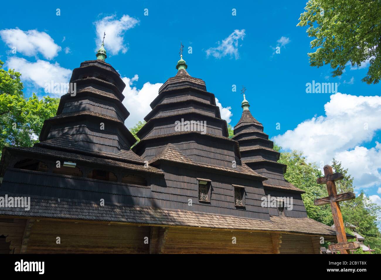 Church of the Wisdom of God from Kryvka village, Turka district, Lviv ...