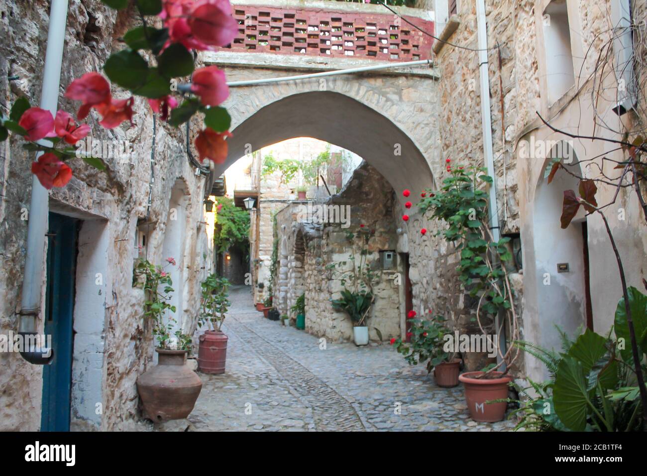 Mesta medieval village chios hi-res stock photography and images - Alamy