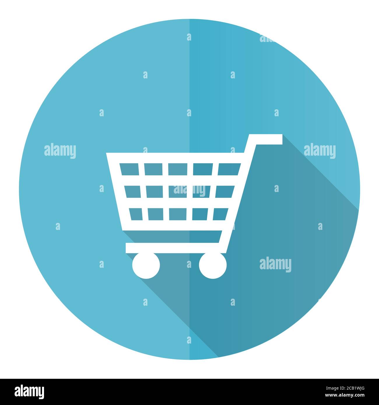 Round shopping trolley sign Stock Vector Images - Alamy