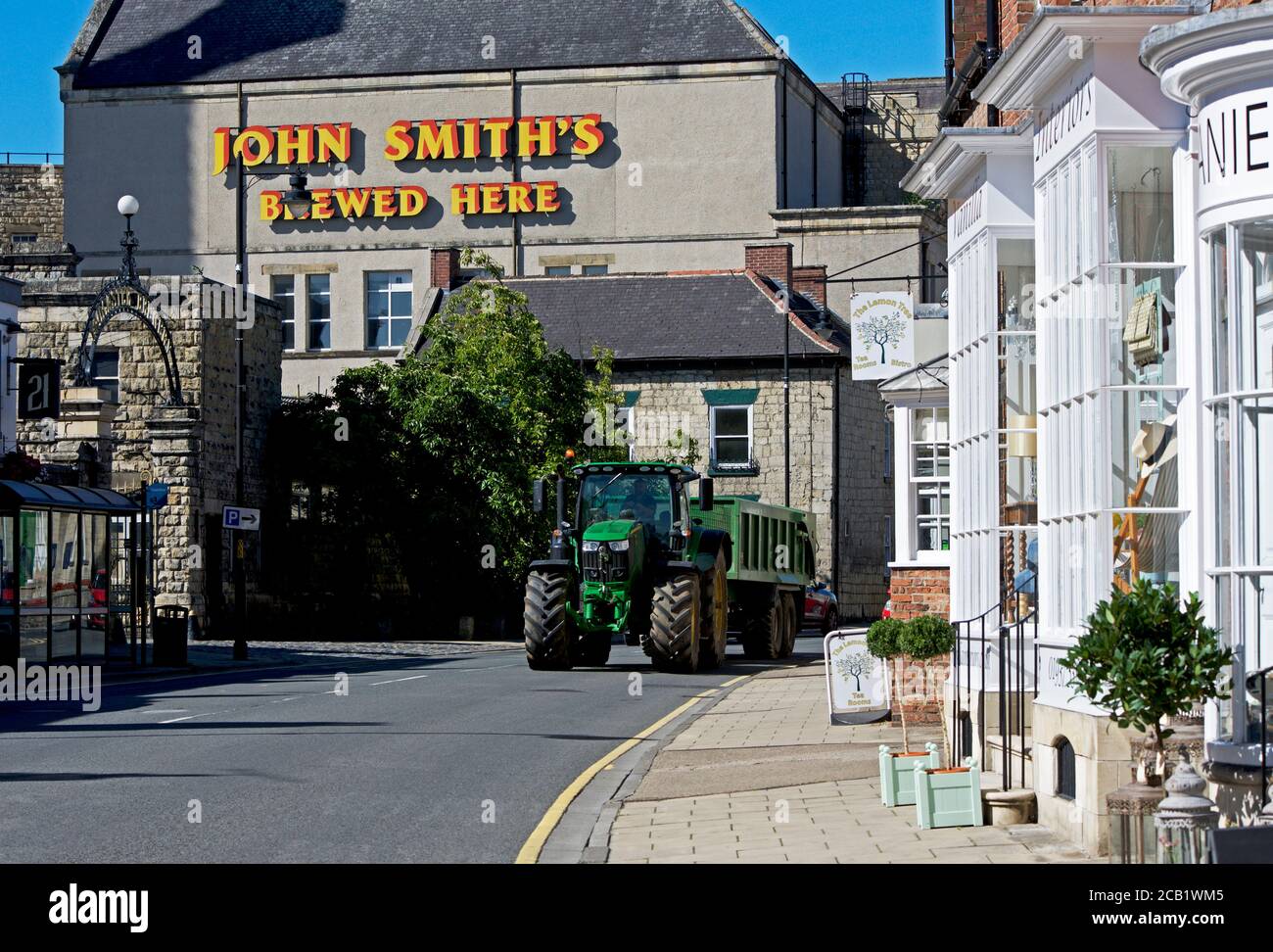 John Smith's Brewery and Bridge Street, Tadcaster, North Yorkshire ...