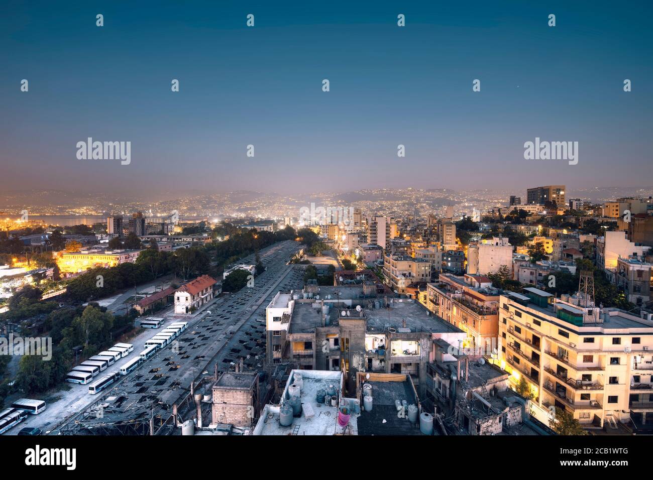 Aerial View of Beirut Lebanon, City of Beirut, Beirut city scape Stock ...