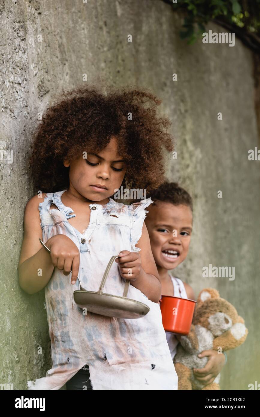 African street children begging hi-res stock photography and images - Alamy