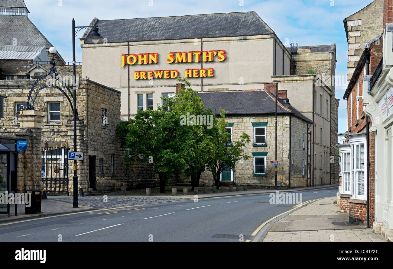John Smith's Brewery and Bridge Street, Tadcaster, North Yorkshire ...
