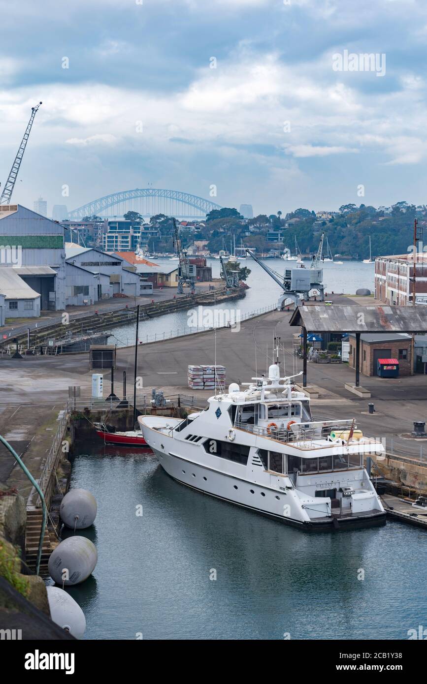 Sydney dry docks hi-res stock photography and images - Alamy