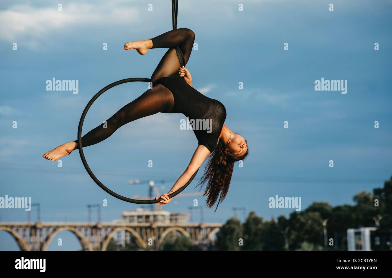 Acrobatic woman hi-res stock photography and images - Alamy