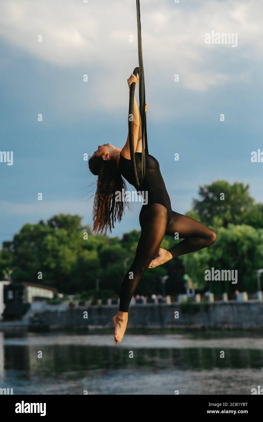 Aerial hoop hi-res stock photography and images - Alamy