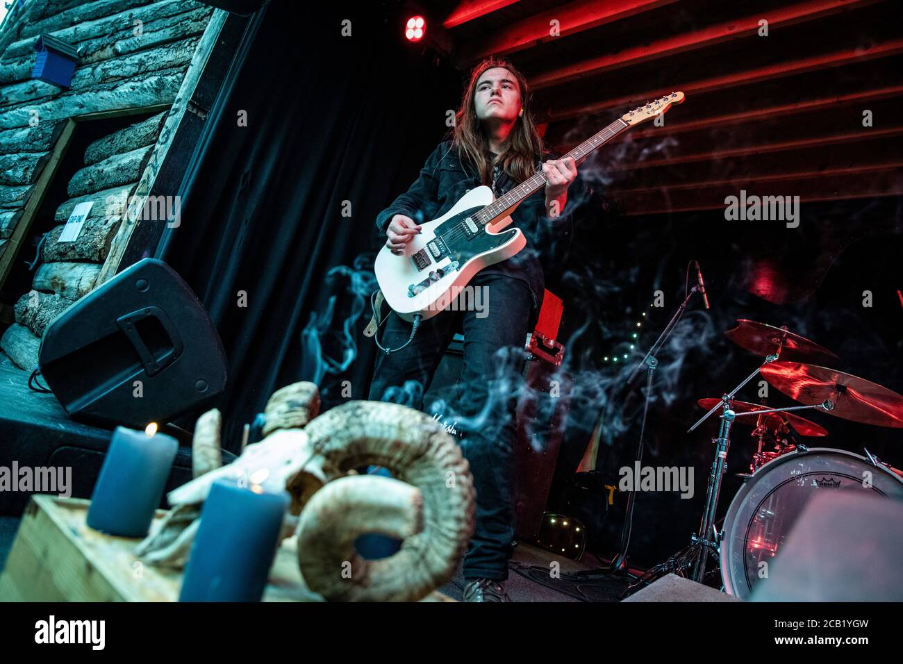 Copenhagen, Denmark. 08th, August 2020. The Norwegian stoner metal duo ...