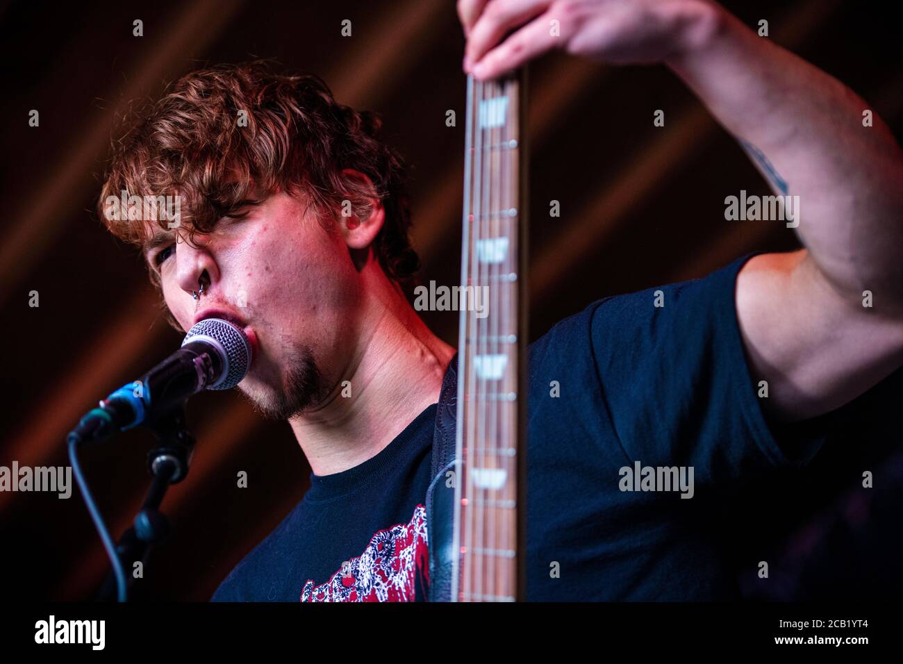 Copenhagen, Denmark. 30th, July 2020. The Danish death metal band ...