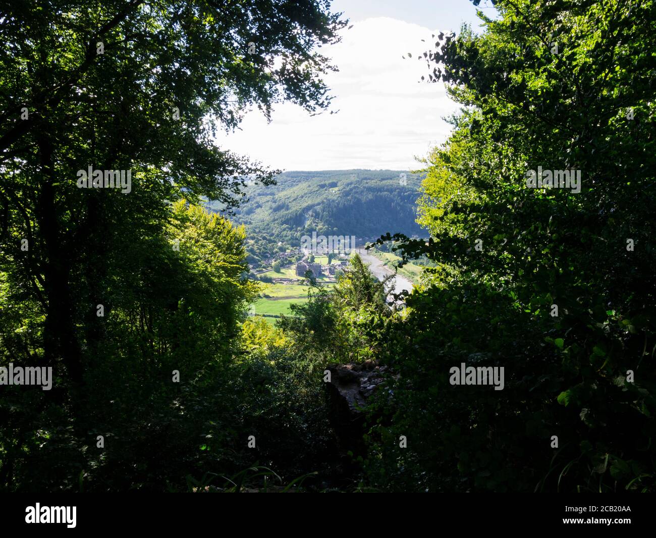 Devils pulpit tintern hi-res stock photography and images - Alamy