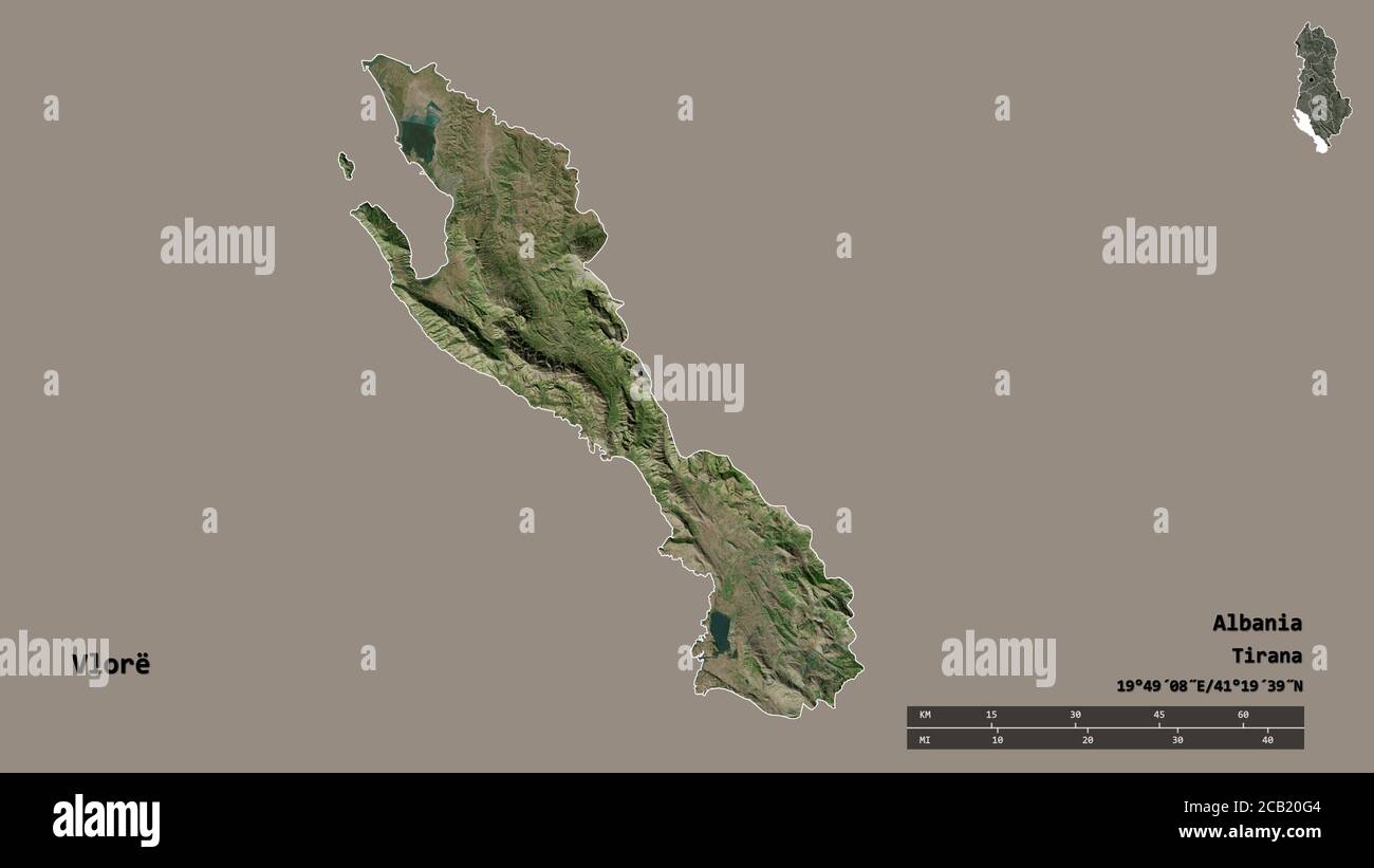 Map of vlore hi-res stock photography and images - Alamy
