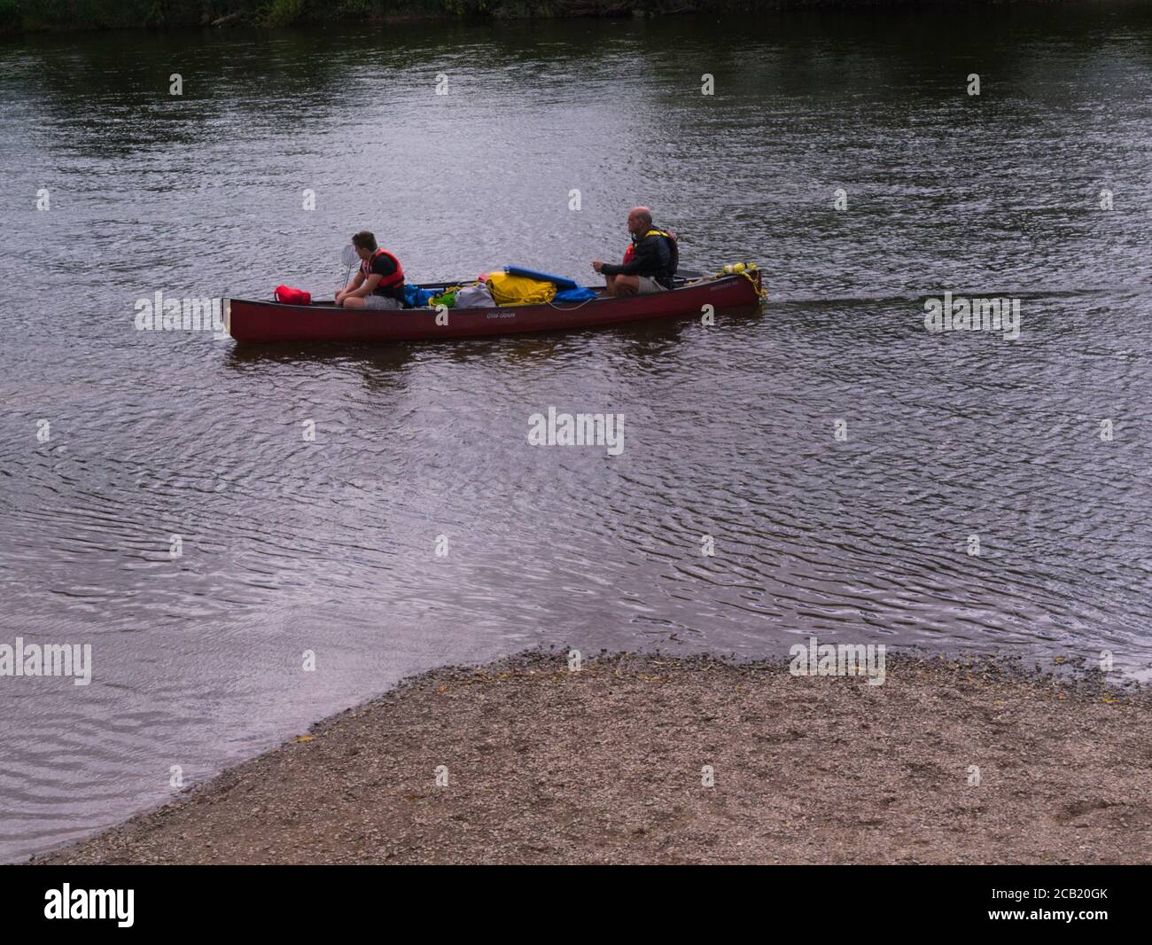 Two person canoe hi-res stock photography and images - Alamy