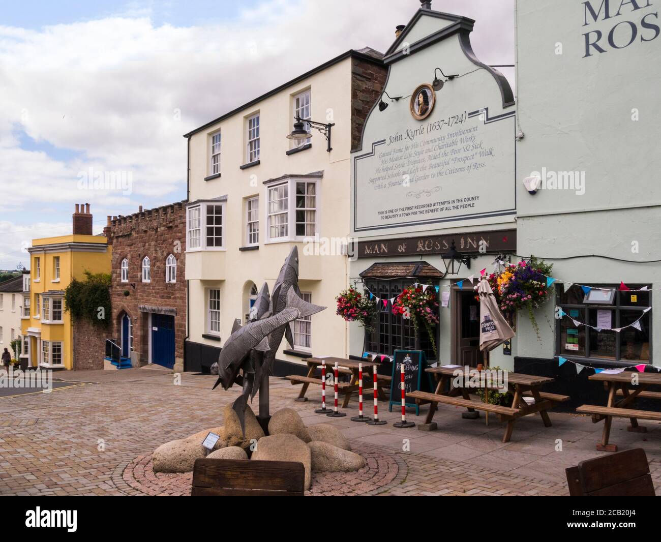 The man of ross inn named after john kyrle hi-res stock photography and ...