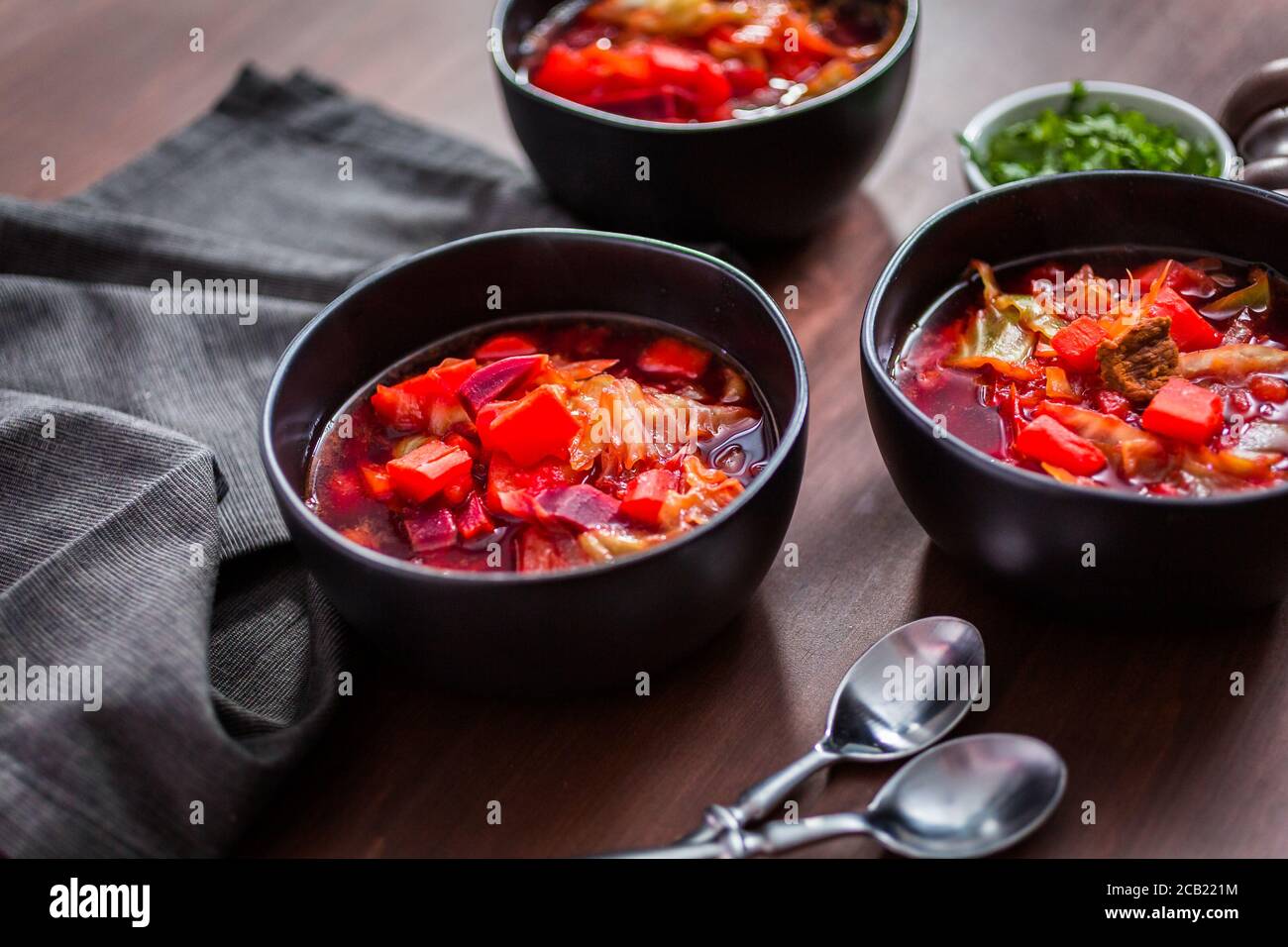 Traditional borscht making hi-res stock photography and images - Alamy