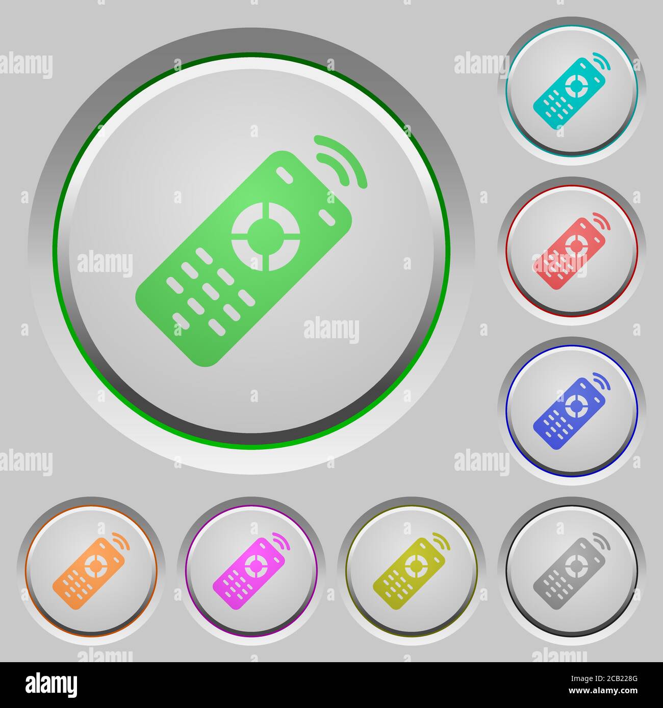 Operating tv remote control hi-res stock photography and images - Alamy
