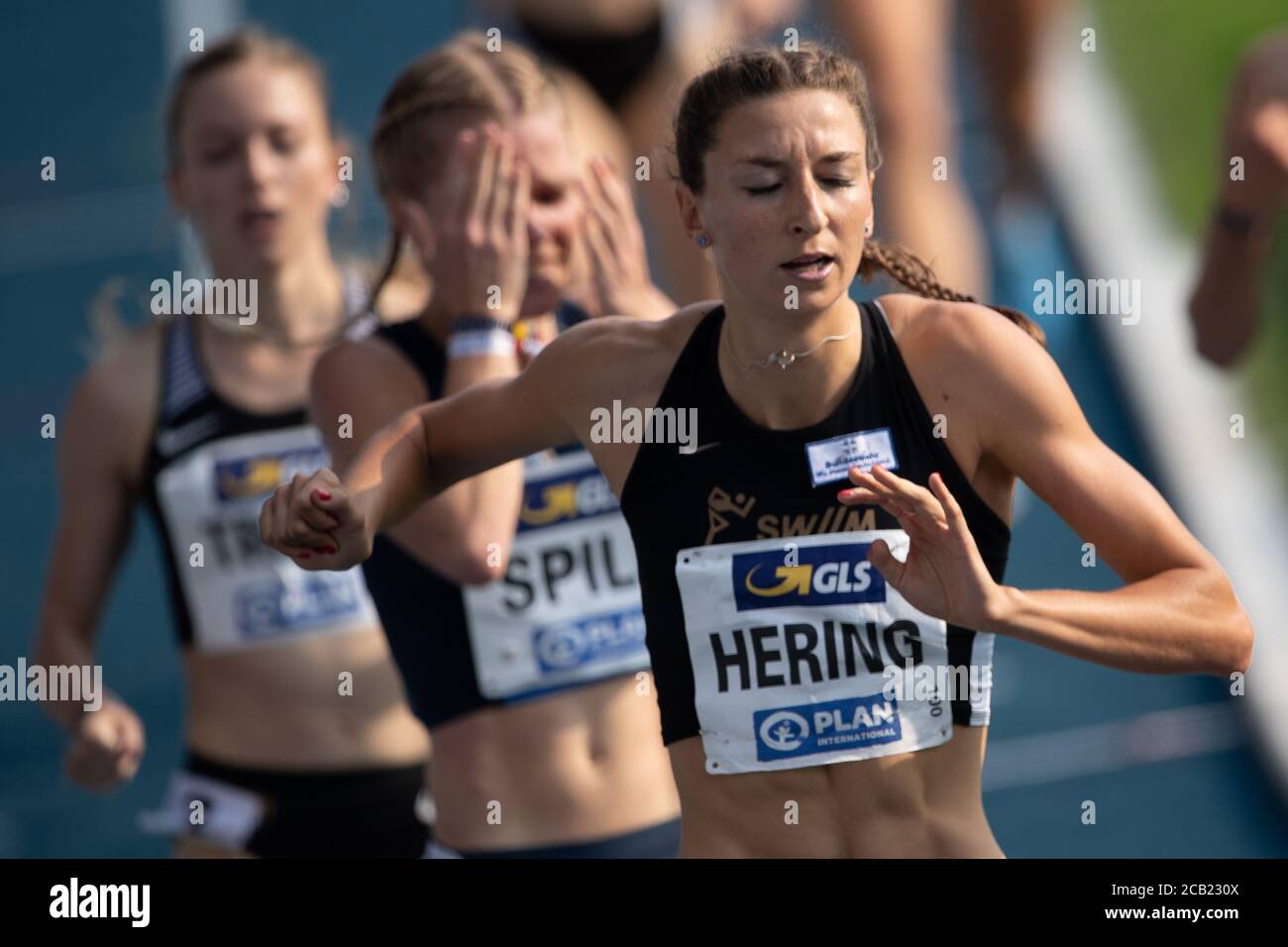 Brunswick, Germany. 09th Aug, 2020. Athletics: German championship, DM ...