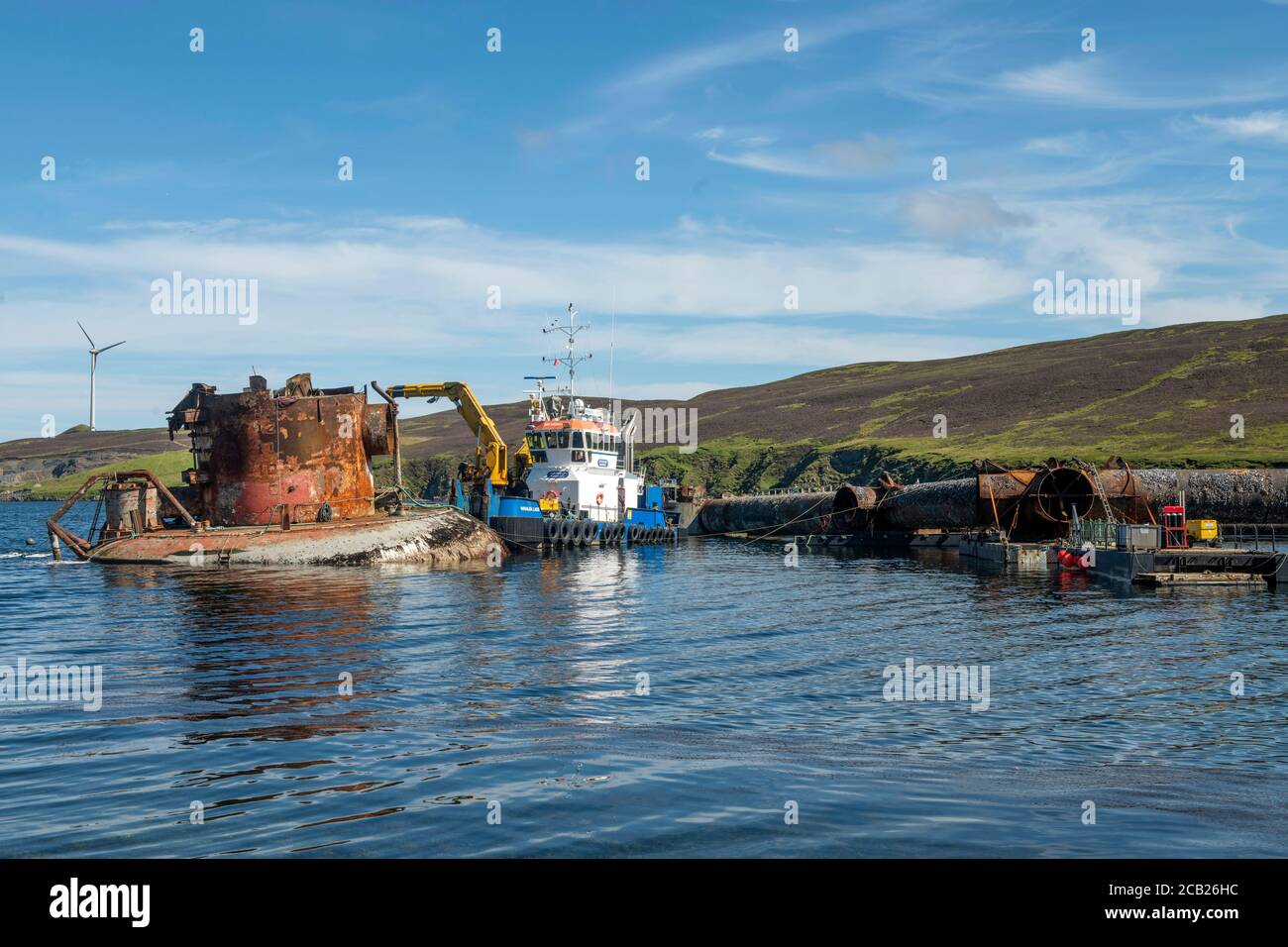 Alpha gas rig north sea hi-res stock photography and images - Alamy