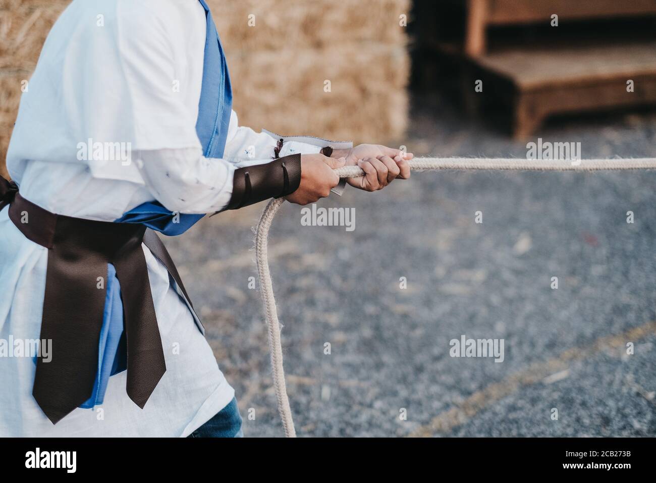 Pull in belt hi-res stock photography and images - Alamy