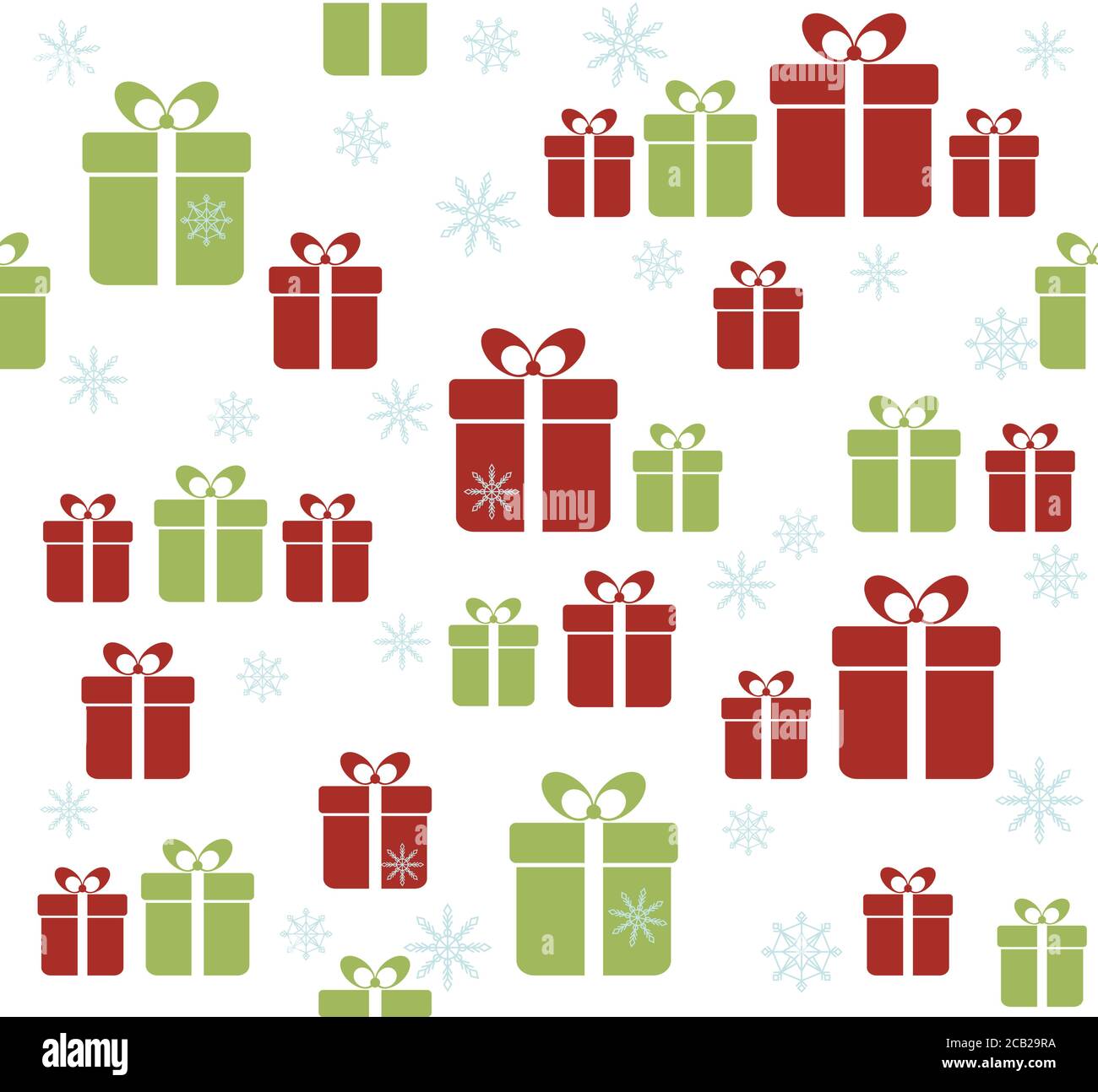Gift box green wrapping Stock Vector Images - Alamy