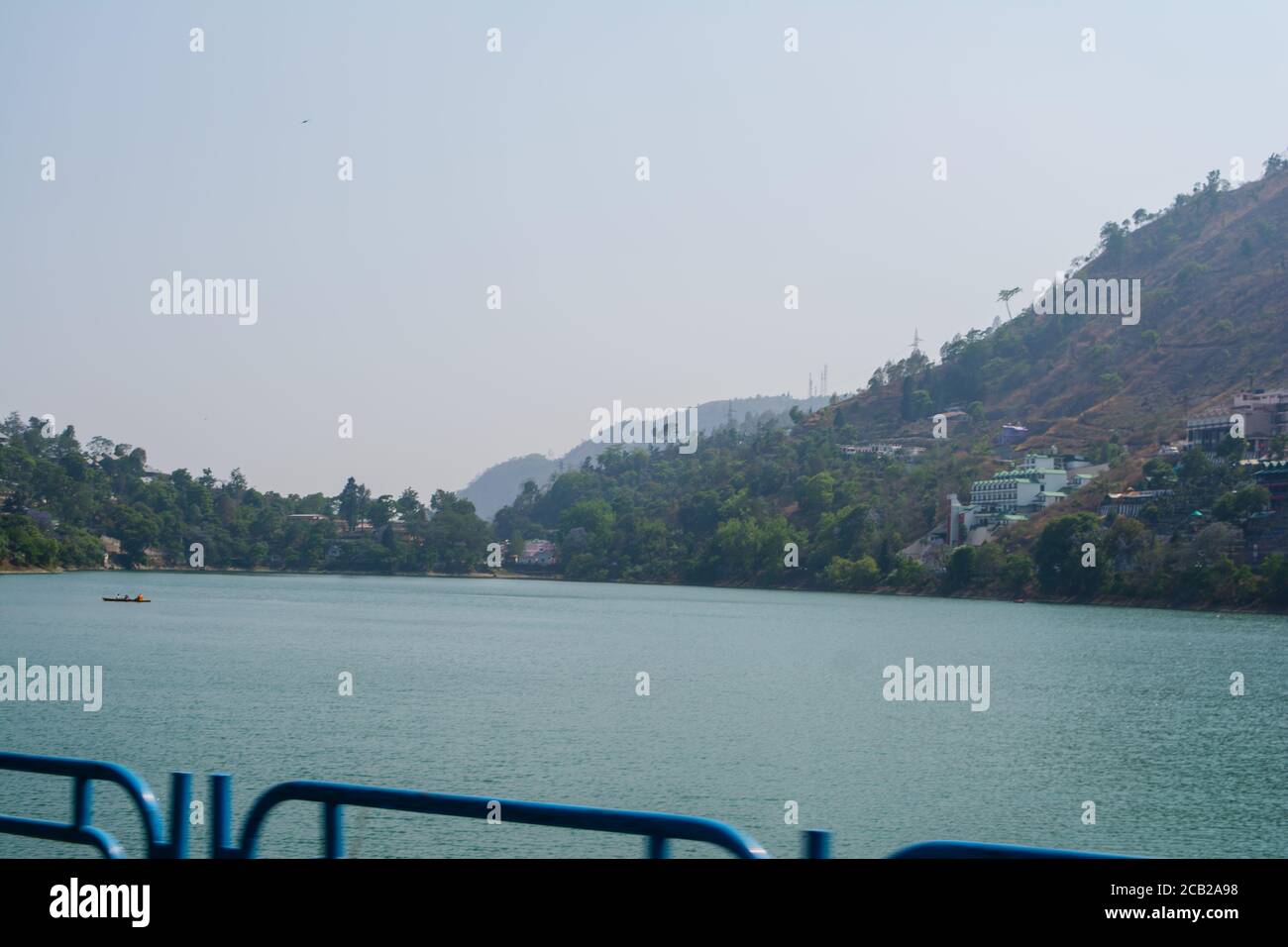 Beautiful Bhimtal Lake is a lake in the town of Bhimtal, in the Indian ...