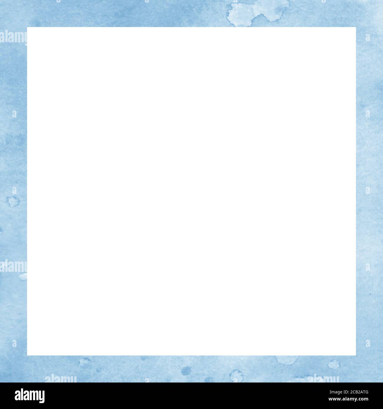 Beautiful Watercolor Texture Square Frame For Photo Or Text Art ...