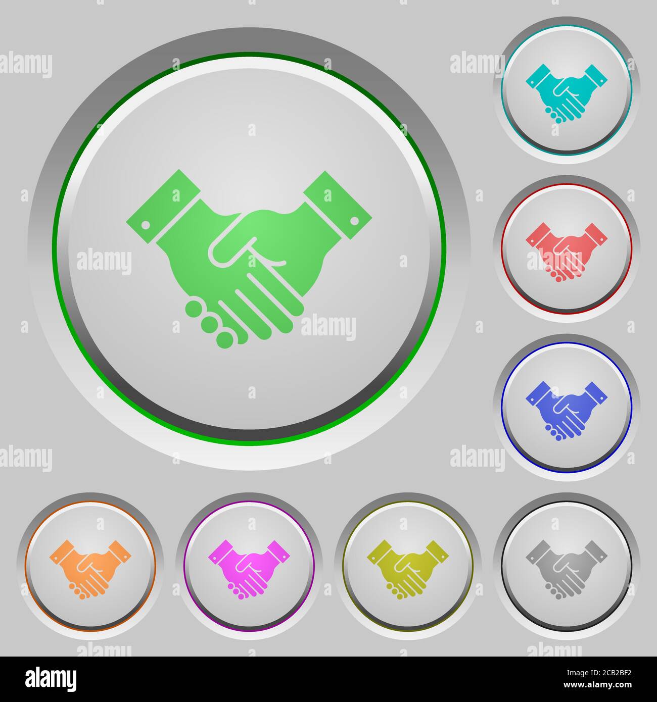 Partnership icons symbol friendship Stock Vector Images - Alamy