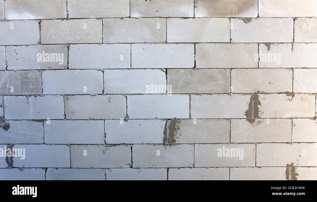 Gas concrete blocks cement hi-res stock photography and images - Alamy
