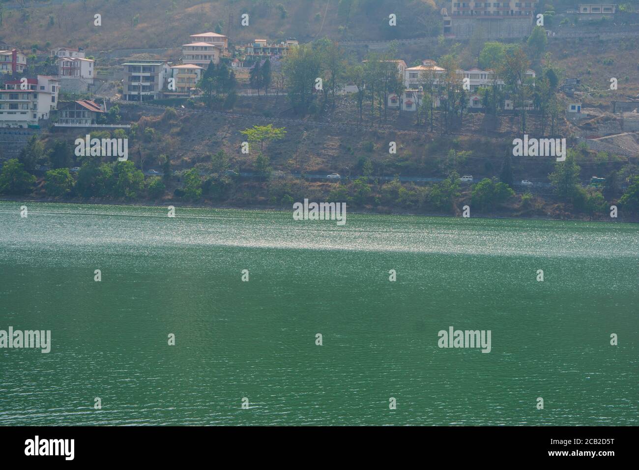 Beautiful Bhimtal Lake is a lake in the town of Bhimtal, in the Indian ...