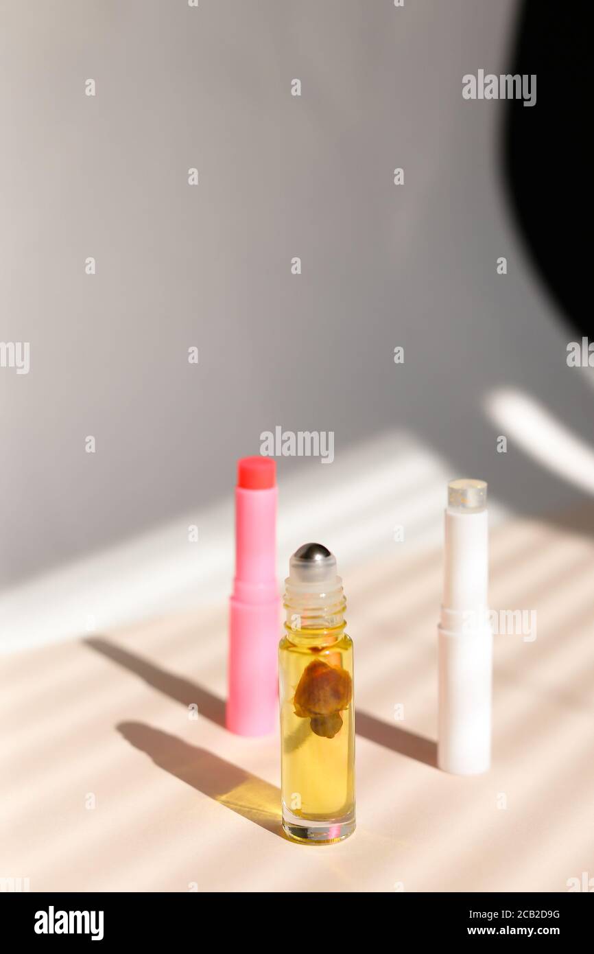 Essential oils lipstick hi-res stock photography and images - Alamy