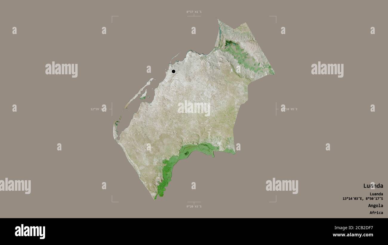 Map satellite geography angola hi-res stock photography and images - Alamy