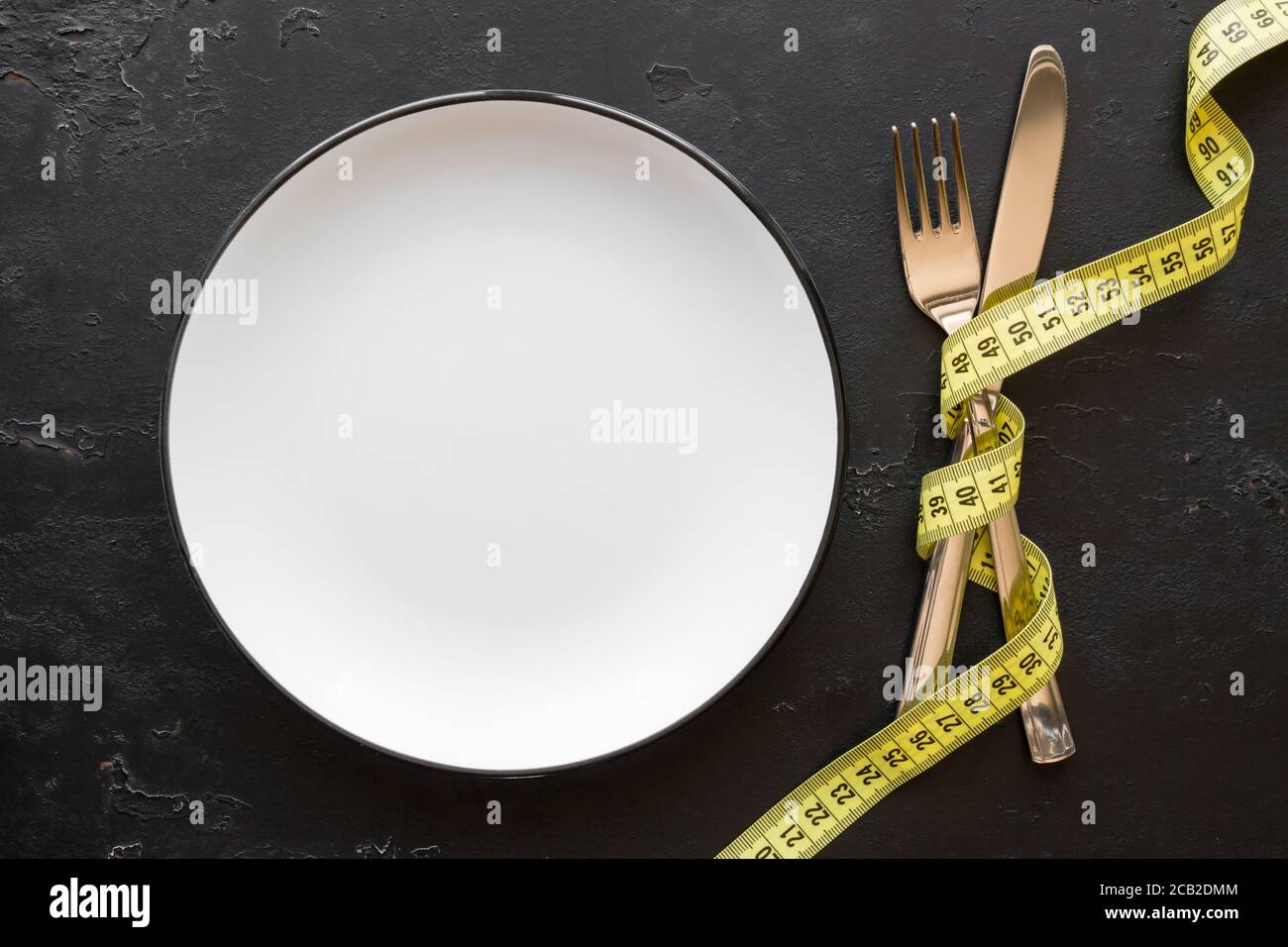 Skinny fat plate hi-res stock photography and images - Alamy