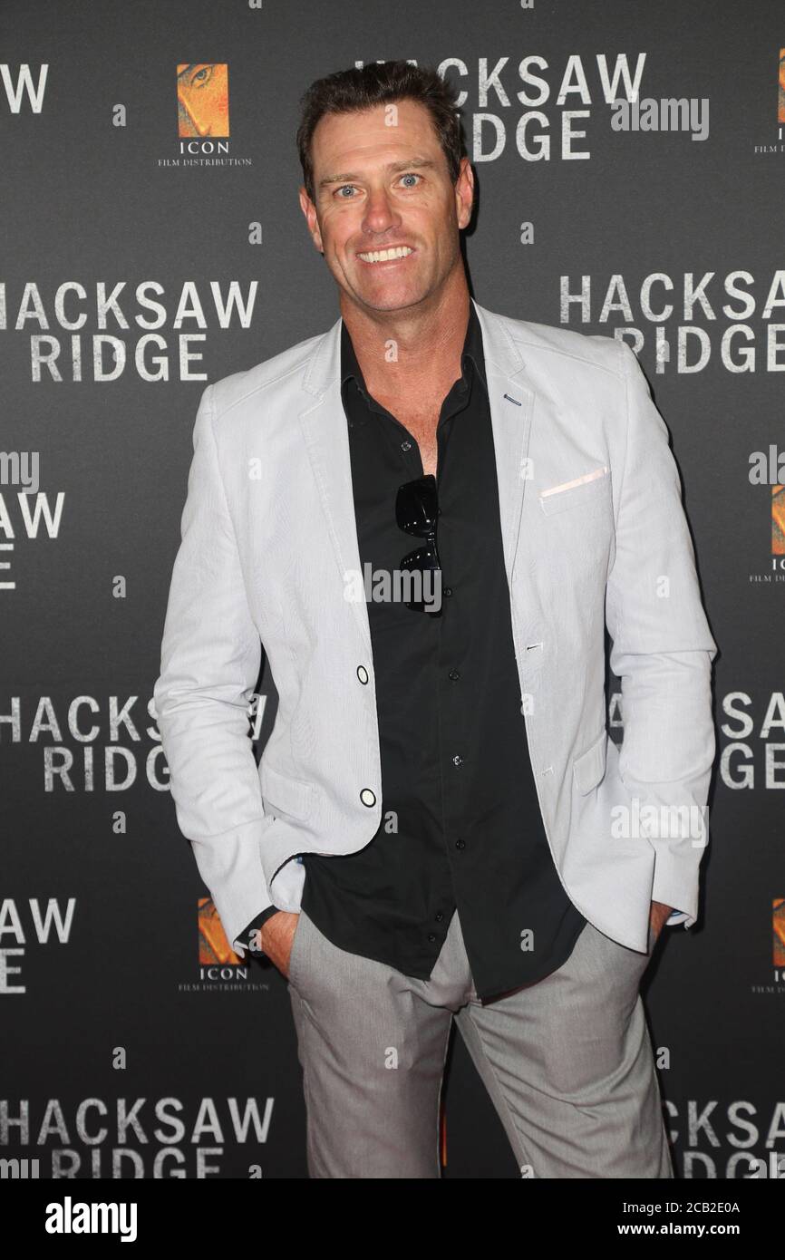 Bondi Rescue's Bruce 'Hoppo' Hopkins arrives on the red carpet for the ...