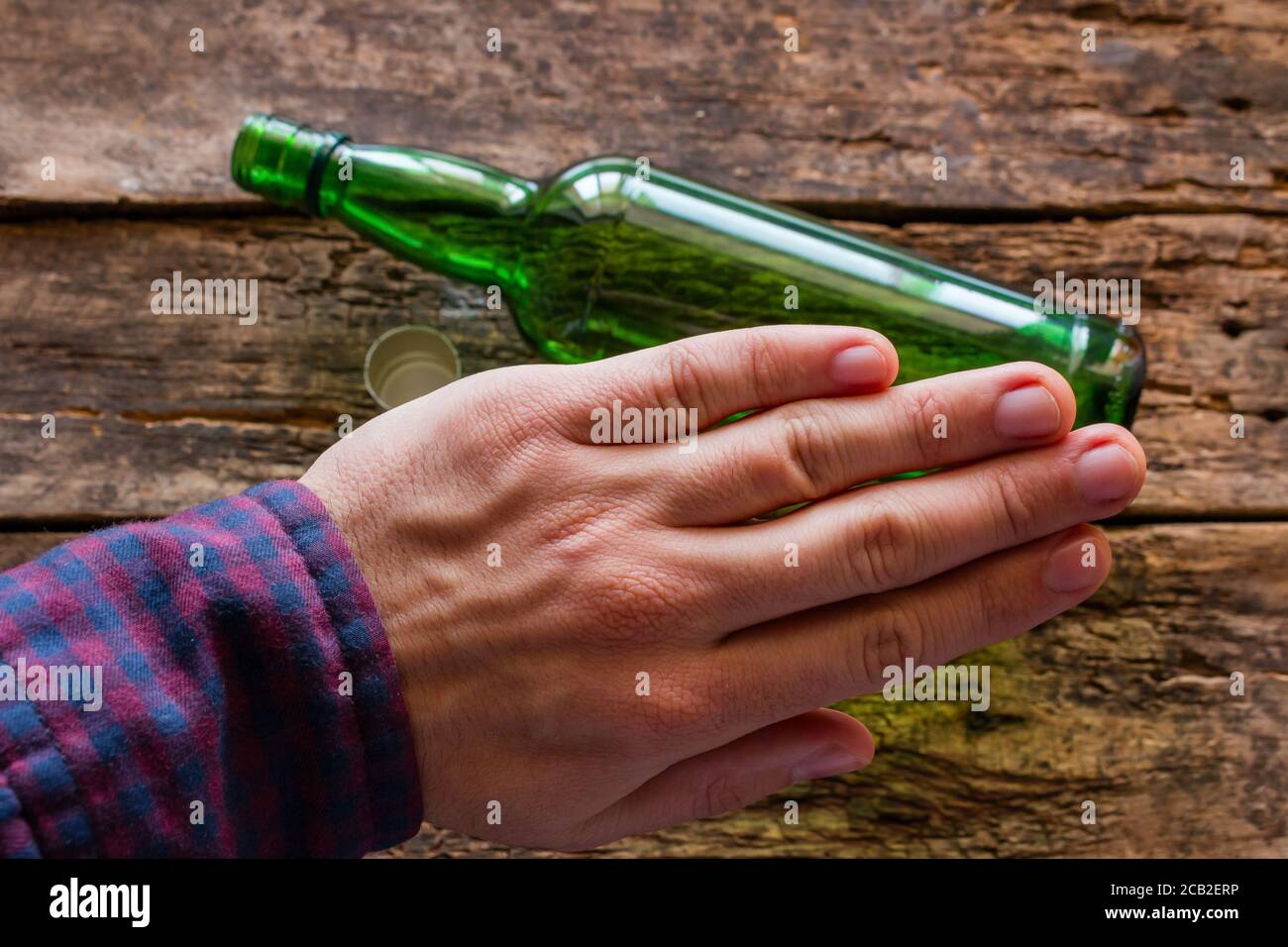 Alcohol refusal hi-res stock photography and images - Alamy