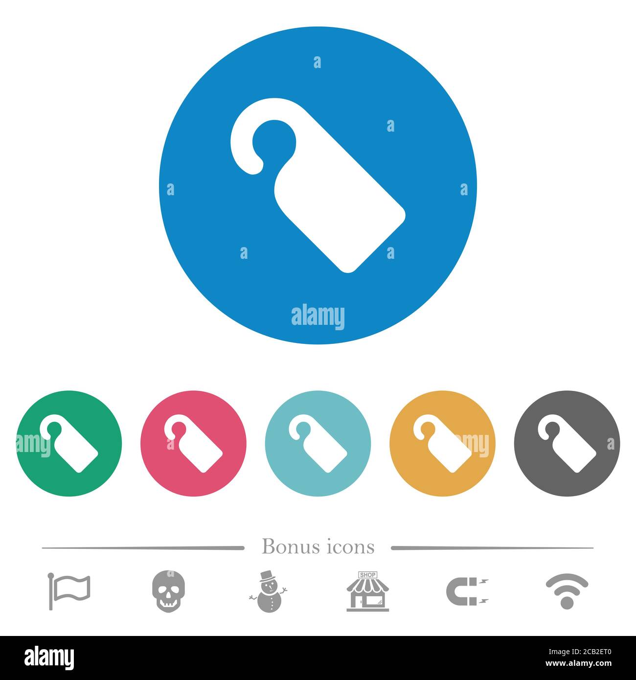 Do not disturb sign flat white icons on round color backgrounds. 6 ...