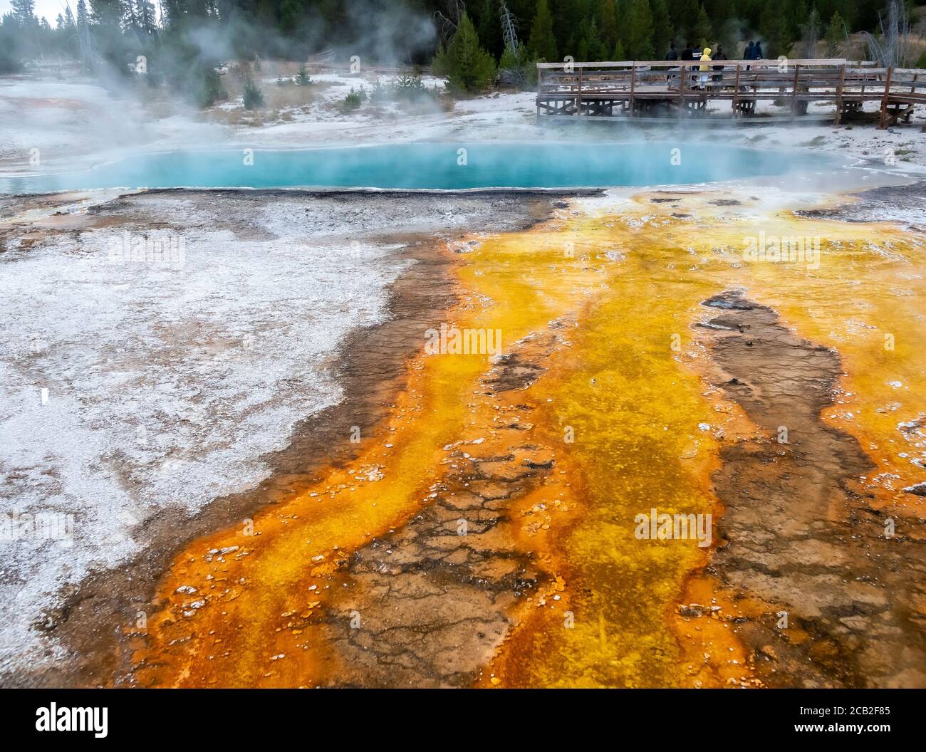Yellowstone volcano hi-res stock photography and images - Alamy