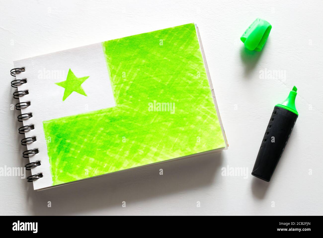Esperanto flag hi-res stock photography and images - Alamy