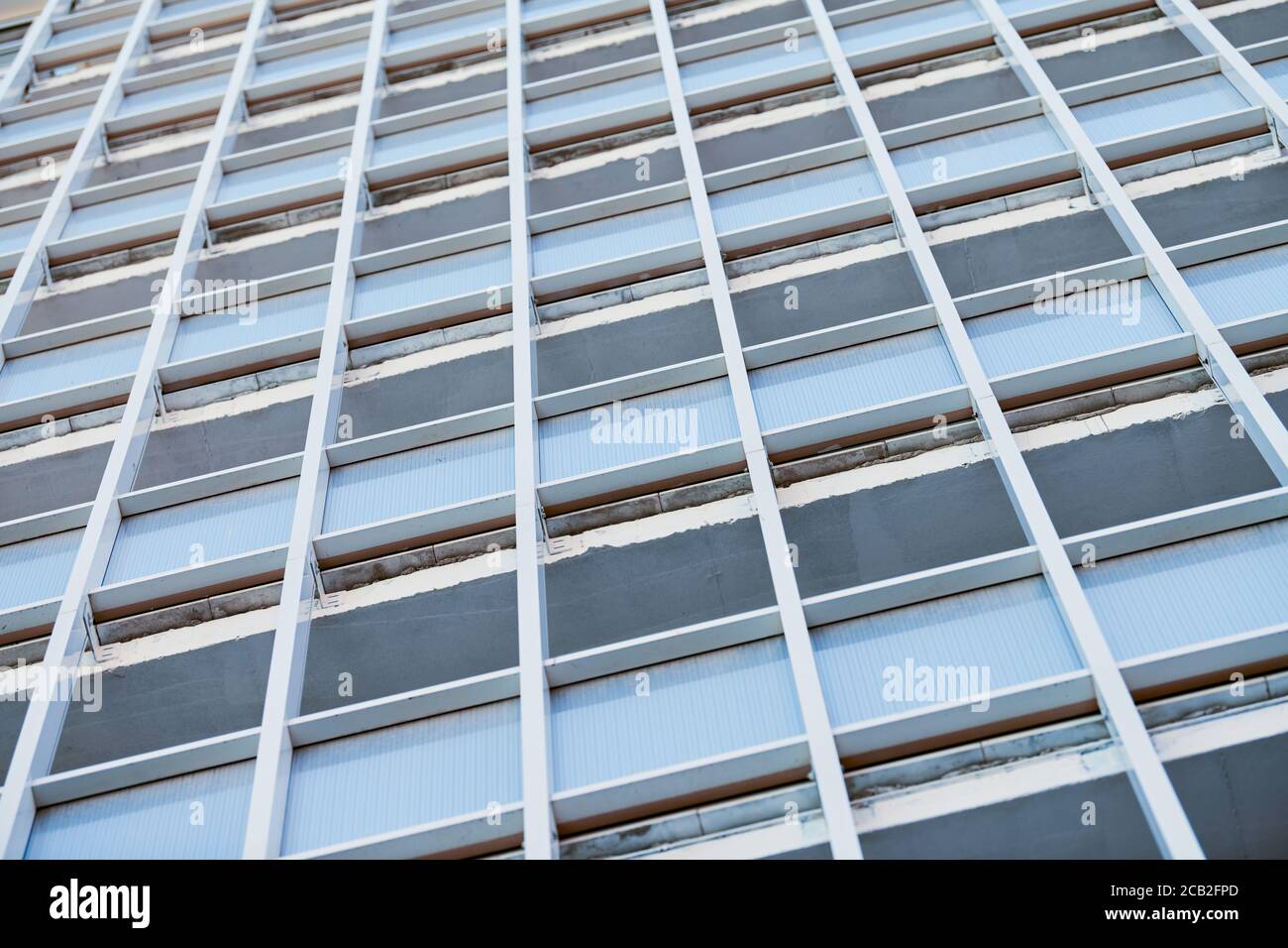 Multistorey building. Rhythm in photography. Multi-storey facade ...