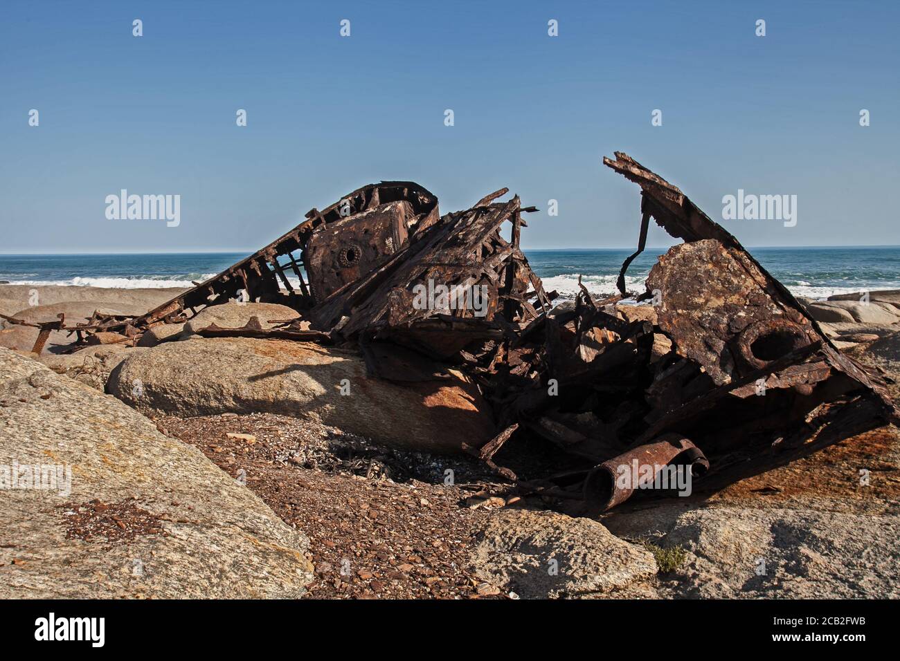 Aristea Shipwreck 11754 Stock Photo - Alamy