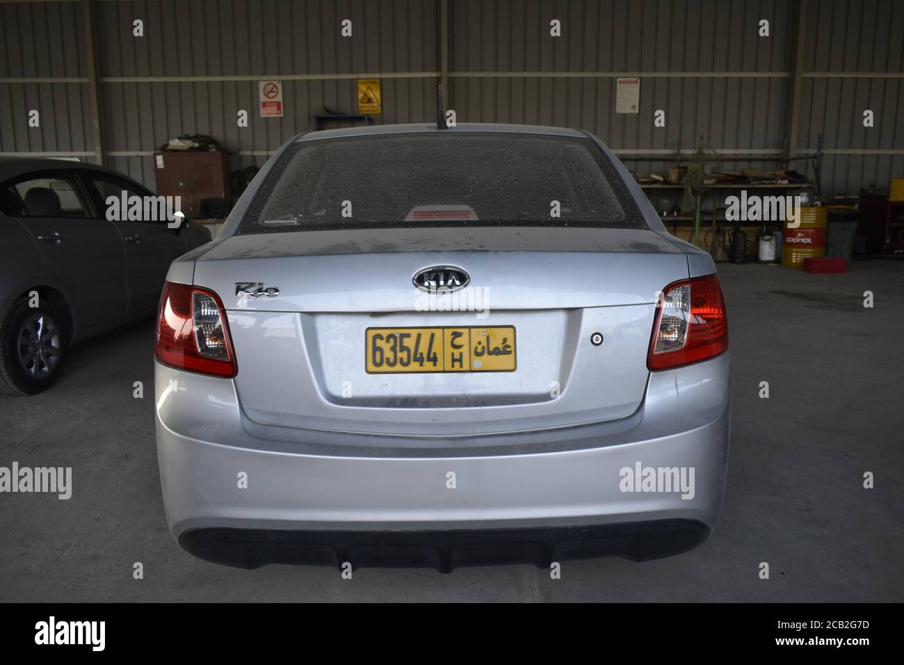 Muscat, Oman - 16-08-2020 : Automobile parts in the workshop and ...